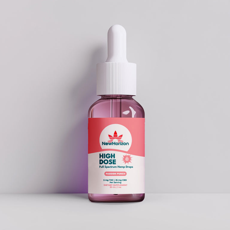 High Dose Drops | Liquid THC Drops | THC CBD Drops